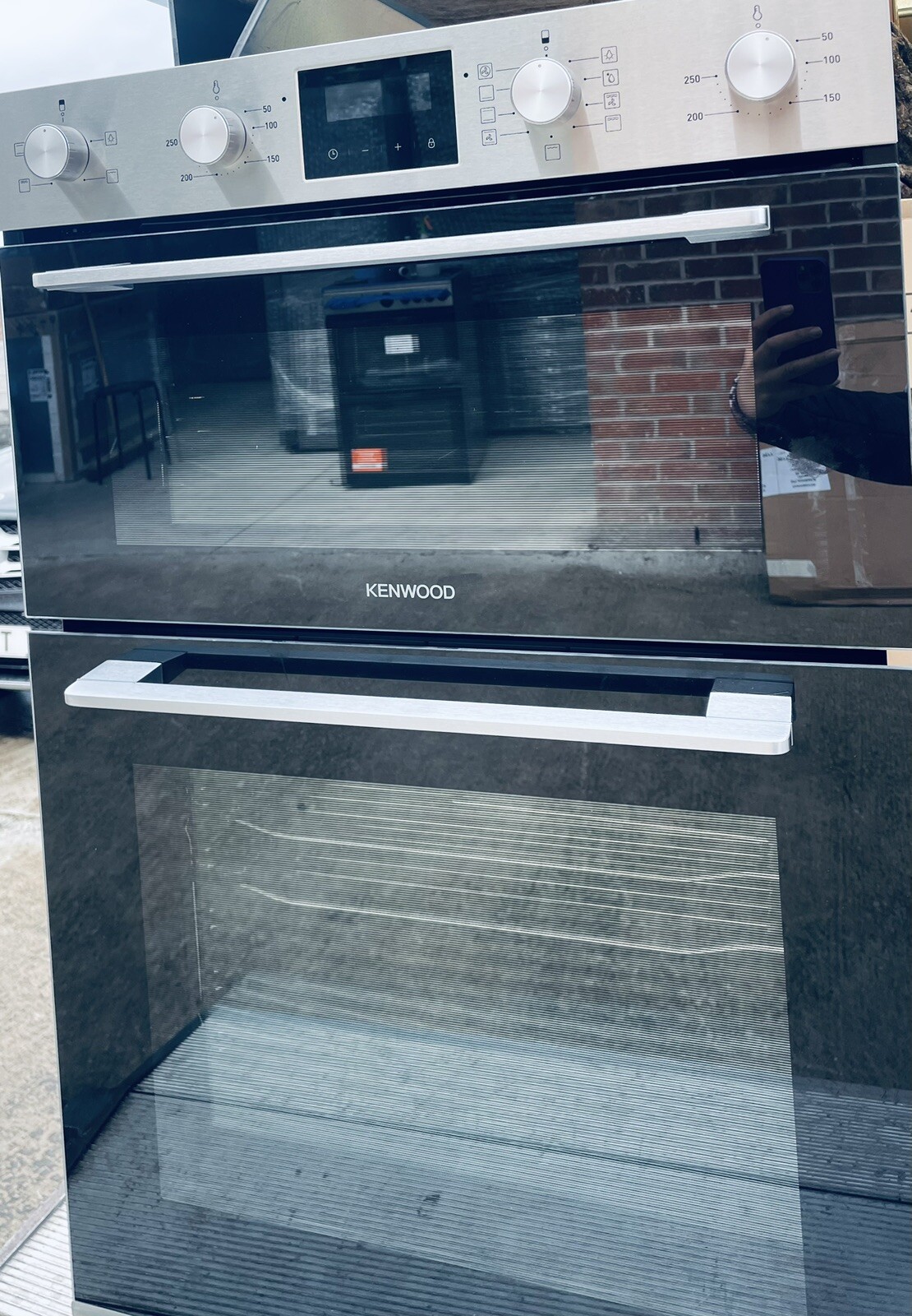 KENWOOD KBIDOX21 Electric Double Oven - Black & Stainless Steel | eBay UK