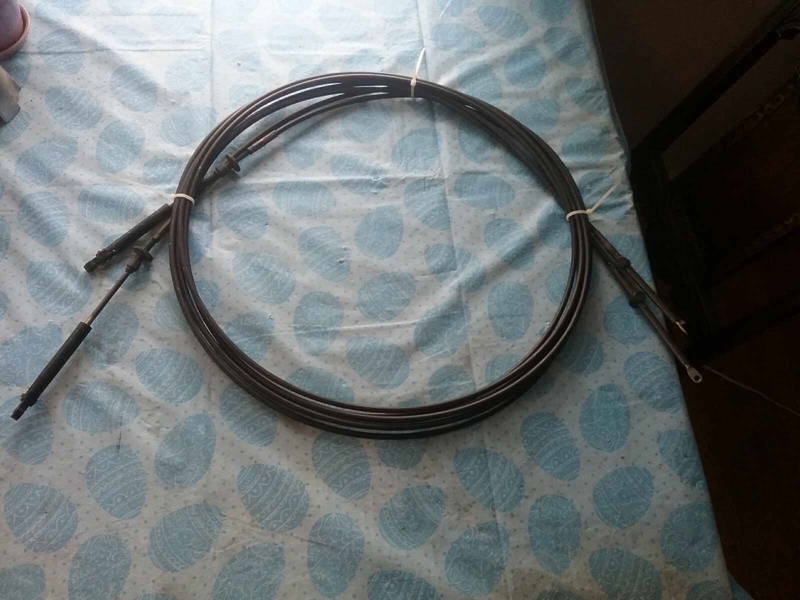 9.9 Mariner 22ft Control Cables throttle | eBay