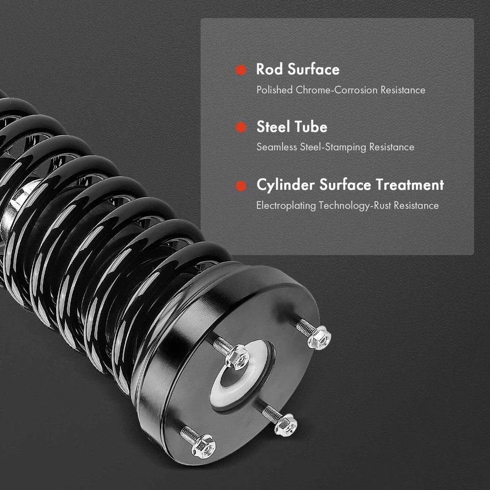 2x Rear Complete Strut & Spring Assembly for Jaguar Super V8 Vanden ...