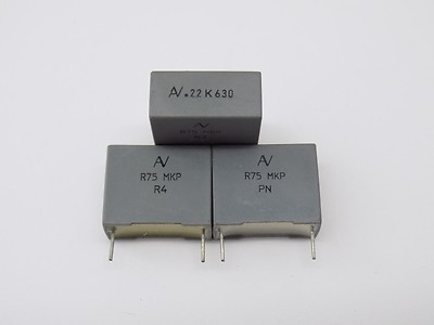 5x CAPACITORS R75 MKP 0.22UF 630V | eBay