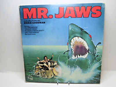 1975 Comedy LP "Mr. Jaws and other Fables by Dickie Goodman" Cash CR ...