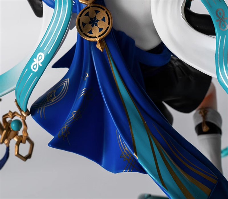 Anime Genshin Impact Wanderer Balladeer Cosplay PVC 24cm Figure Statue ...