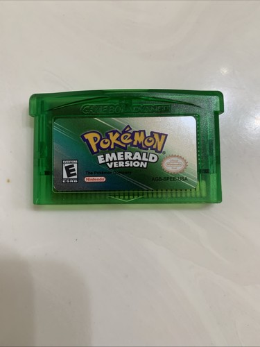 Pokemon Emerald Version Game Boy Advance (GBA) Tested | eBay