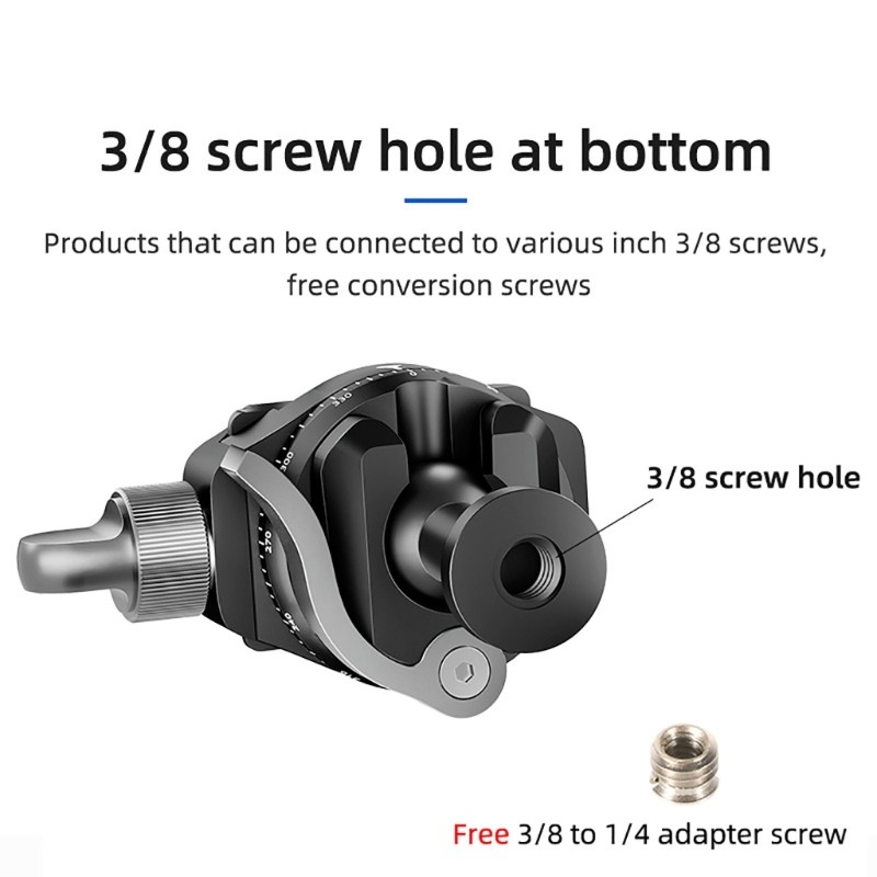 Portable Aluminum Alloy Inverted Ballhead KA18 Panoramic Camera Tripod ...