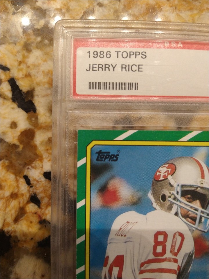 1986 Topps Jerry Rice rookie PSA 7 | eBay