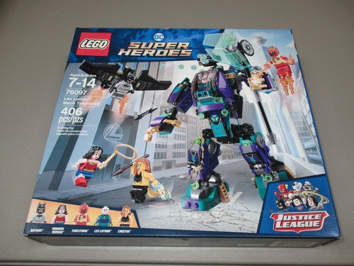 LEGO DC Super Heroes Lex Luthor Mech Takedown Set 76097 New Sealed ...