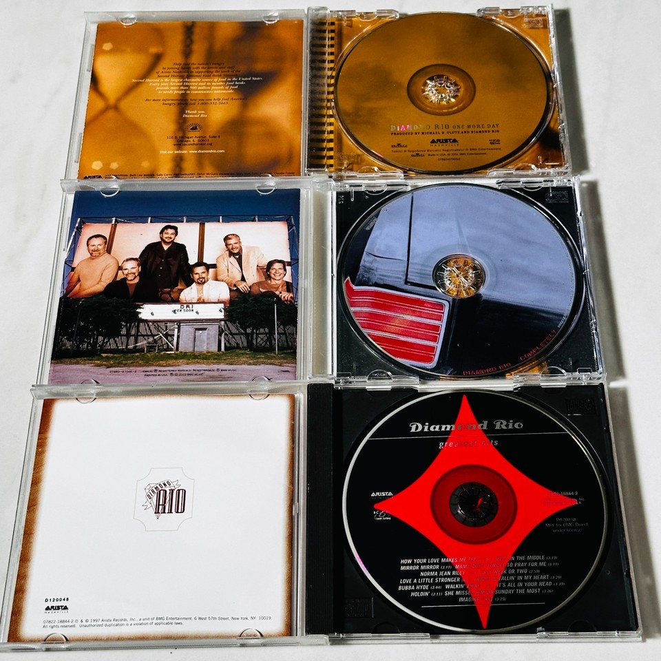 Diamond Rio - CD Lot of 3 - Greatest Hits - One More Day - Completely ...