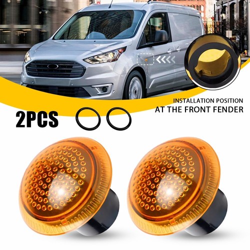 Side Light Fender Repeater Housing for Ford 2010-2021 Transit Connect ...