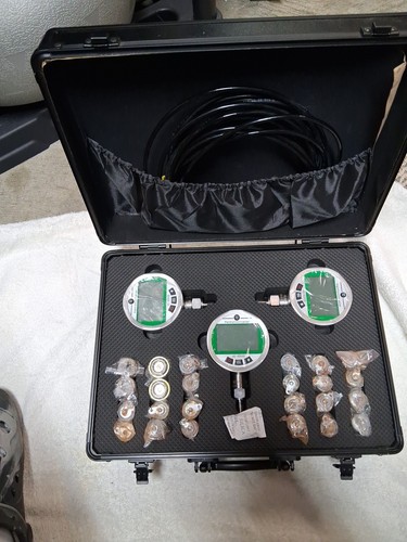 CMP 16/70Mpa 3* Gauge Digital Pressure Gauge Test Kit for CAT Komatsu ...