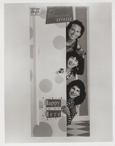 1980s Parachute Express Trio Happy to be Here Disney Music Rare Press ...