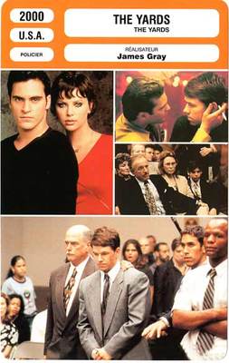 FICHE CINEMA : THE YARDS - Wahlberg,Phoenix,Theron,Caan,Dunaway,Gray ...