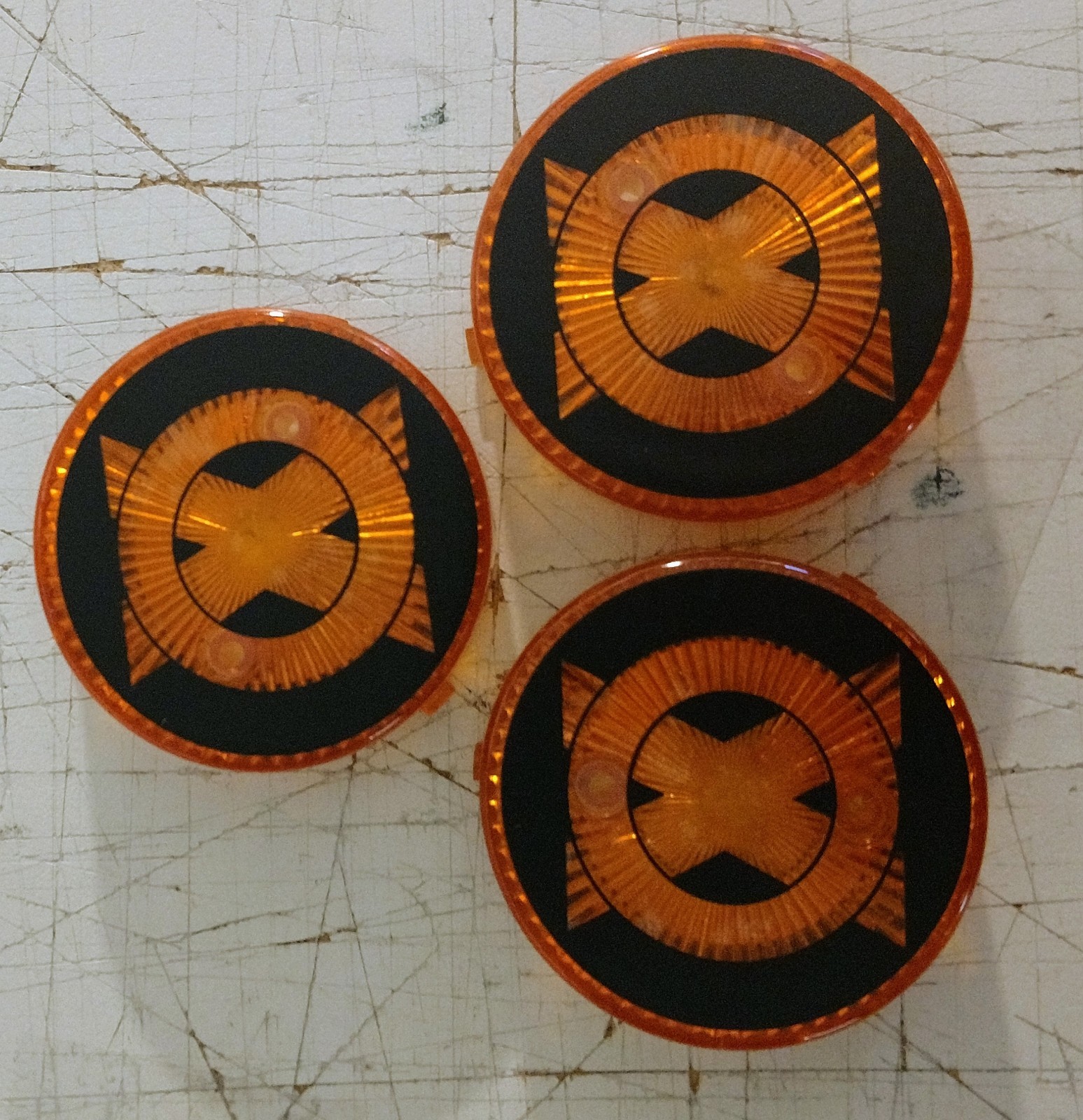Bally X's and O's Pinball Machine POP BUMPER CAP SET | eBay