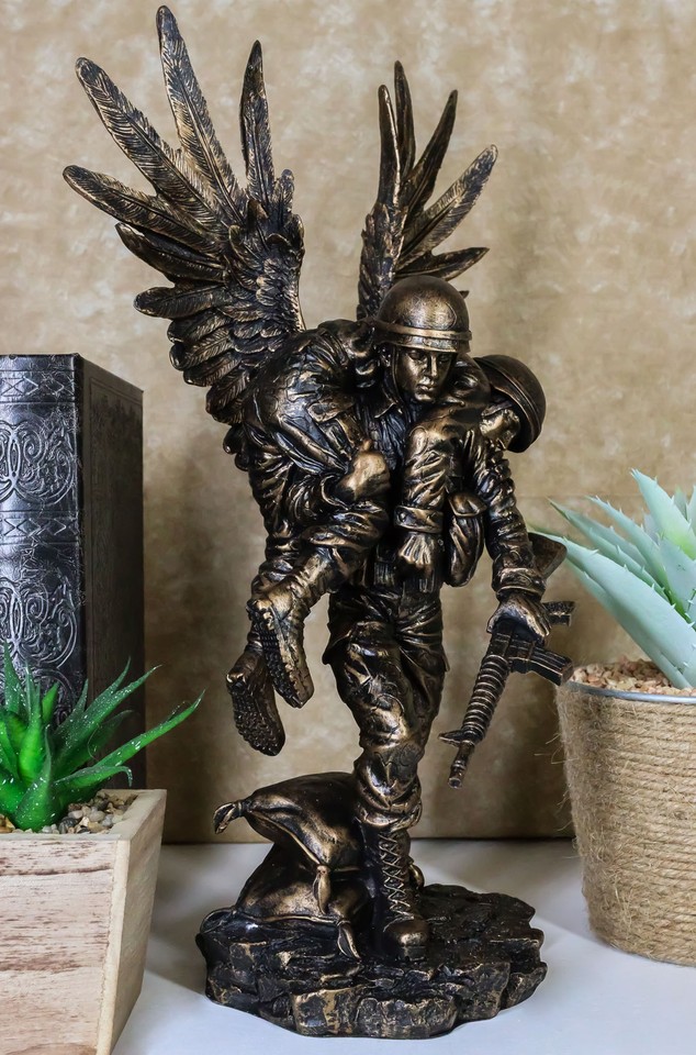 Marine Guardian Angel Military Soldier Carrying A Wounded Brother ...