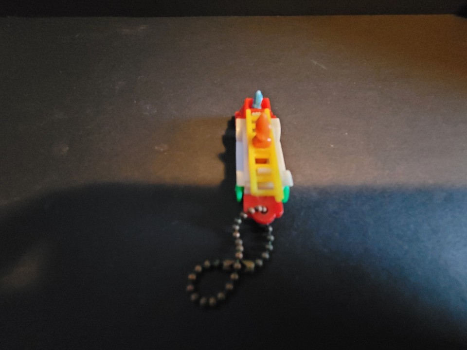 Vintage Lionel puzzle Fire Truck toy keychain | eBay