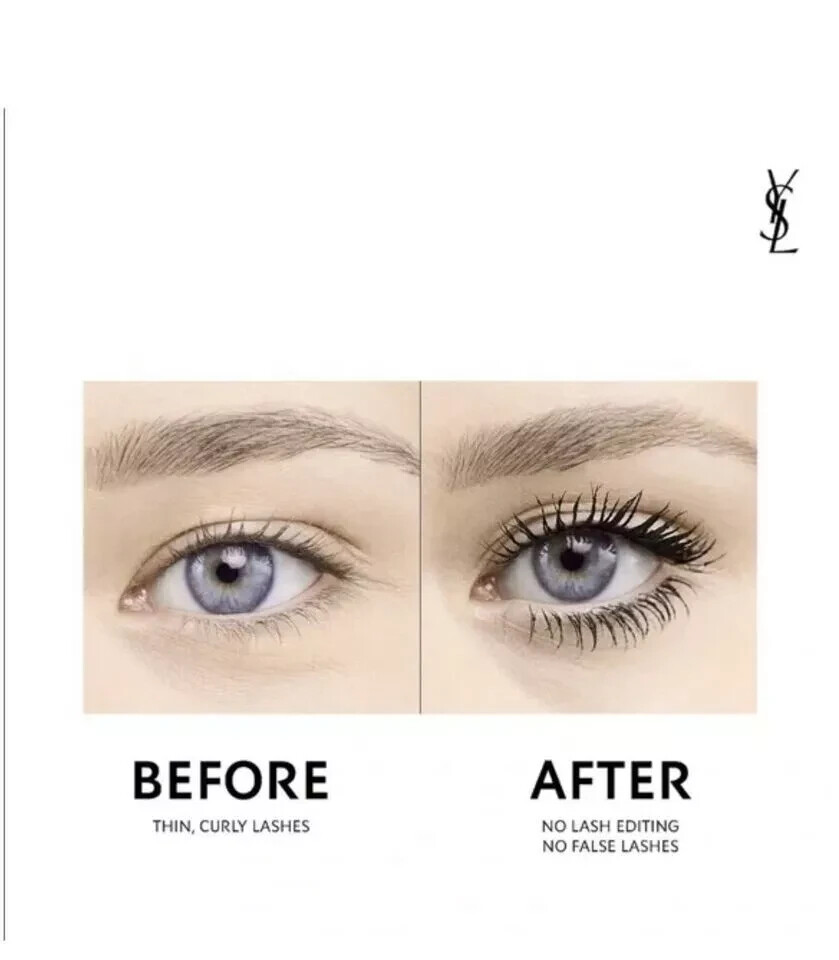 YSL Yves Saint Laurent Lash Clash Extreme Volume Mascara BLACK MINI 2 ...