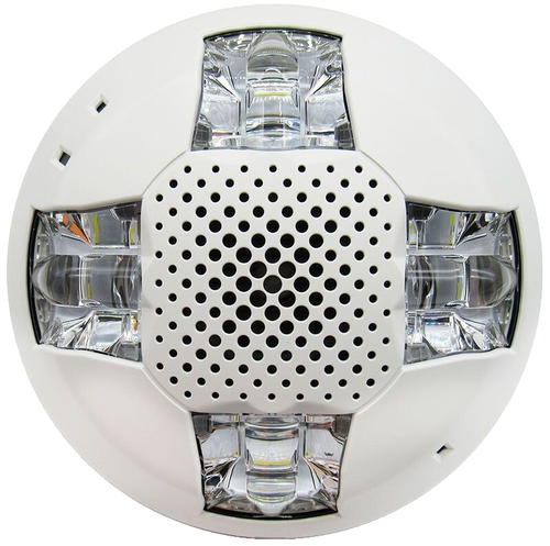 Edwards EST GCAVWN Ceiling Mount Horn Strobe (White) | eBay