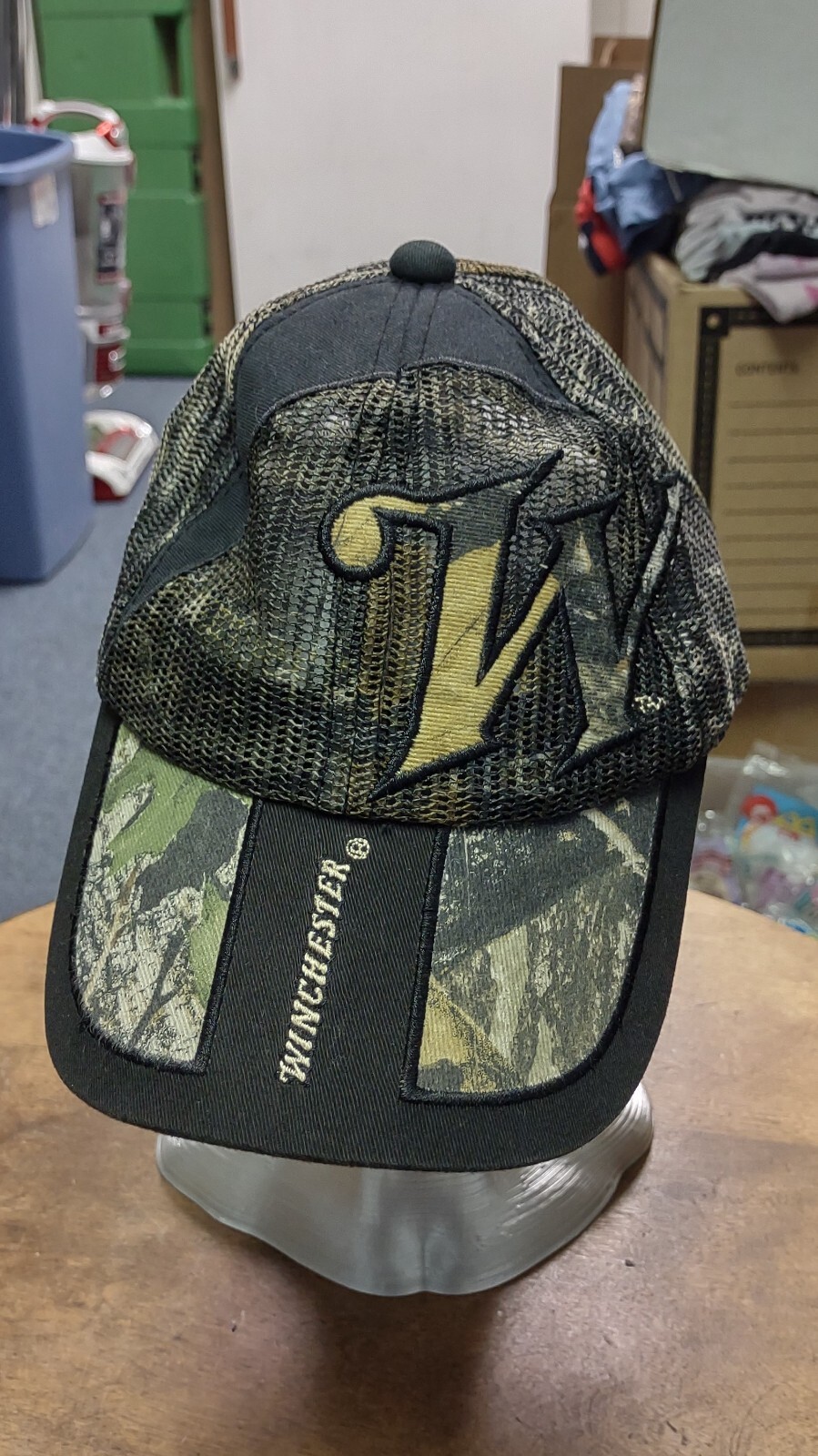 Signatures Winchester Rifles Hunting Green Camo Mesh … - Gem