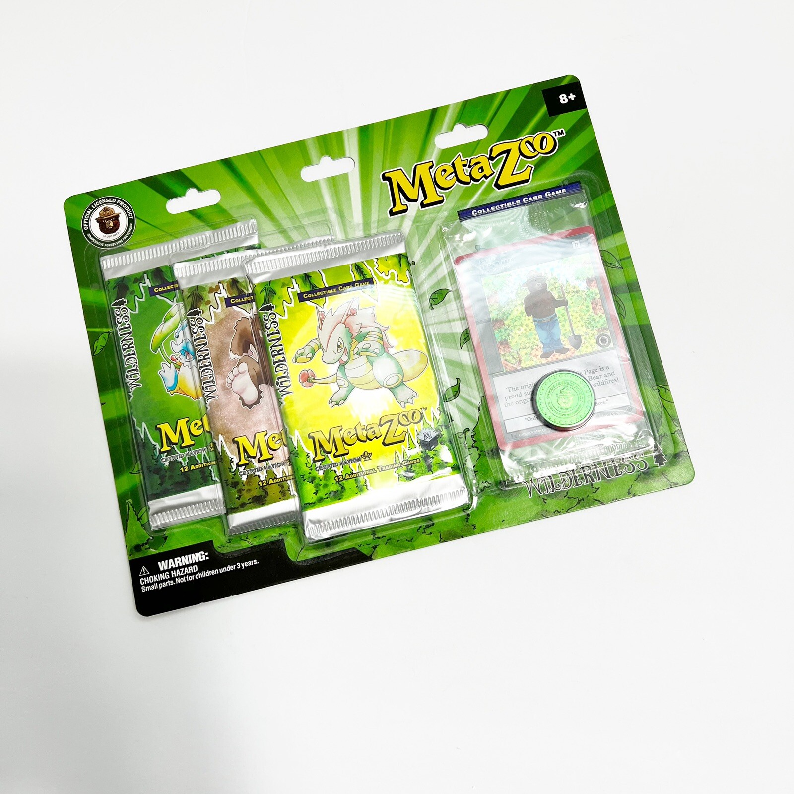 Metazoo TCG Wilderness Smokey The Bear Blister Bundle In Hand Ships ...