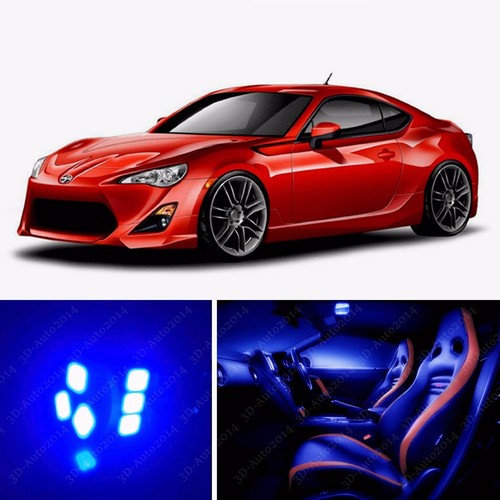 6pcs LED Blue Light Interior Package Kit for SCION FRS 2013-2016 | eBay