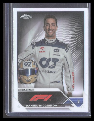 2023 Topps Chrome Formula 1 DANIEL RICCIARDO Refractor #69 Alphatauri ...
