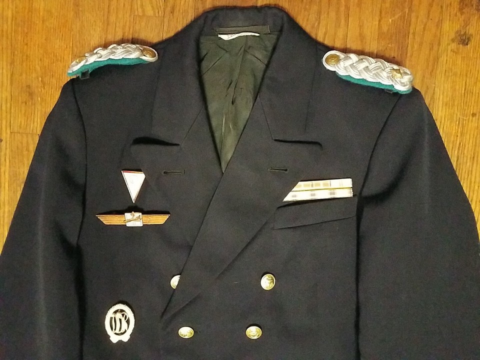 East German NAVY Off. Service Tunic (Korvetten Kapitan) | eBay