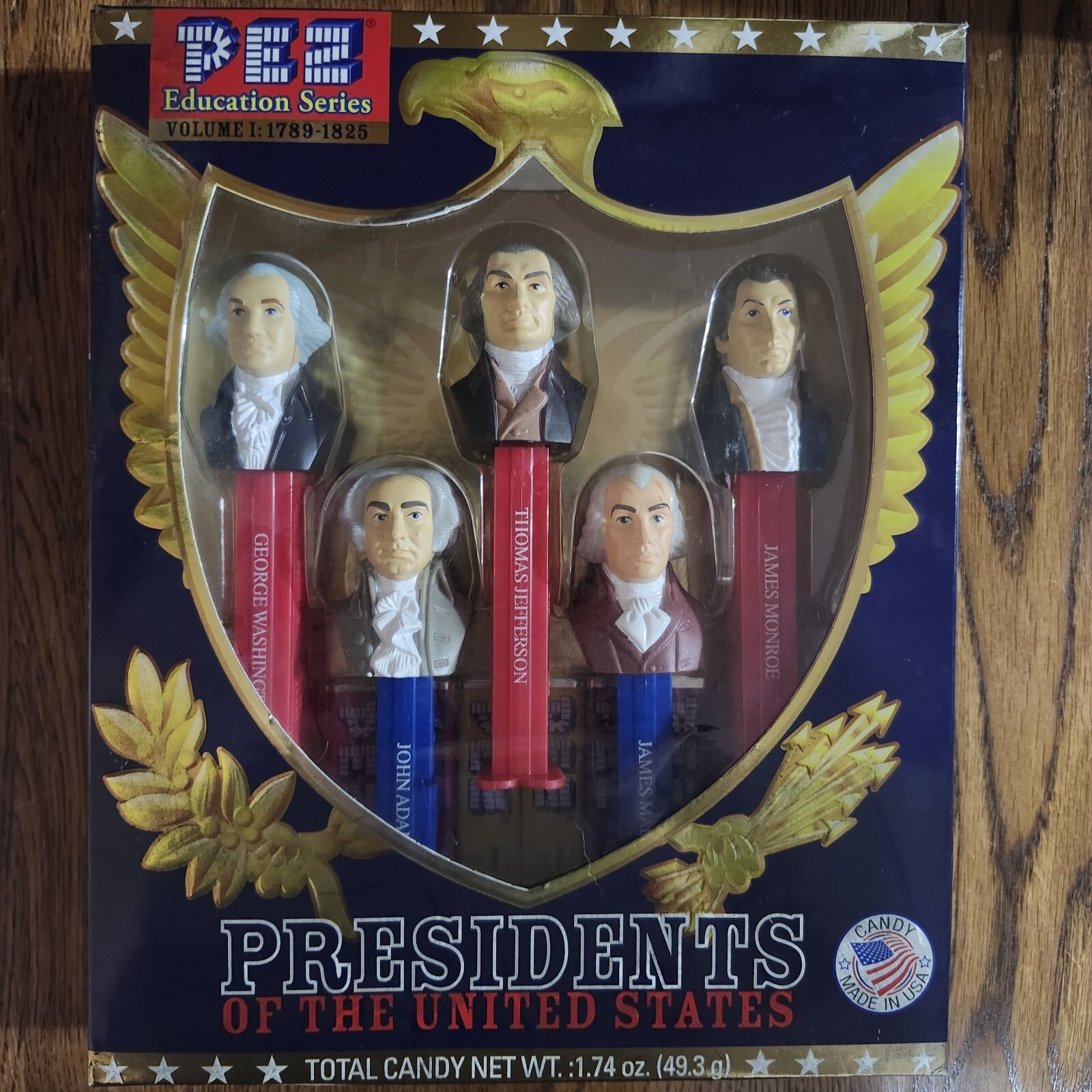 PEZ Presidents Of The United States Volume 1: 1789-1825 Education ...