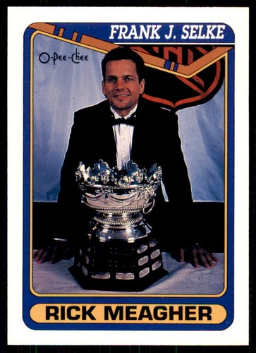 1990-91 O-Pee-Chee Rick Meagher . St. Louis Blues #488 | eBay