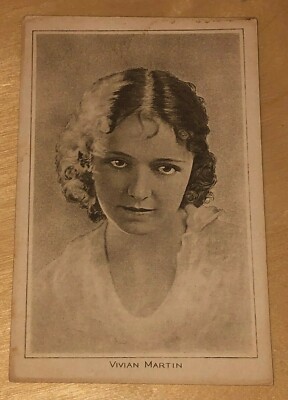 Vivian Martin Vintage Photo Postcard Silent Film Actress | eBay