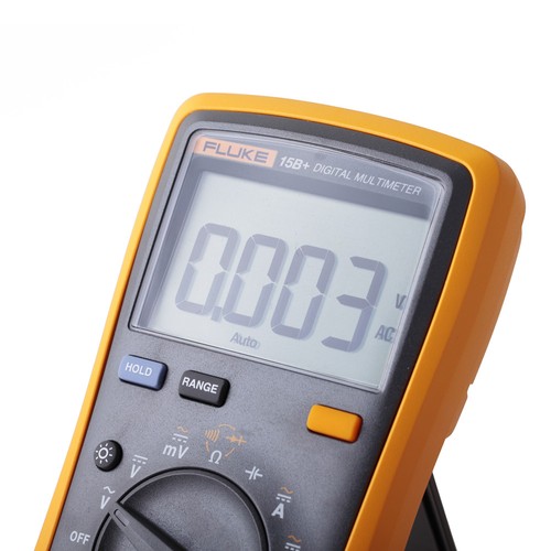 Fluke 15B+ Digital multimeter Tester DMM TL75 Test Leads Auto Range ...
