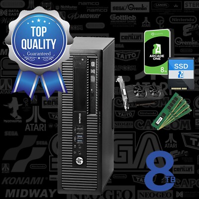 HyperSpin MAME Arcade Gaming Computer - 8TB Hard Drive | eBay