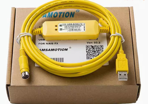 1PC For FX3U/1N/2N/1S programming cable USB-SC09-FX plc data cable | eBay