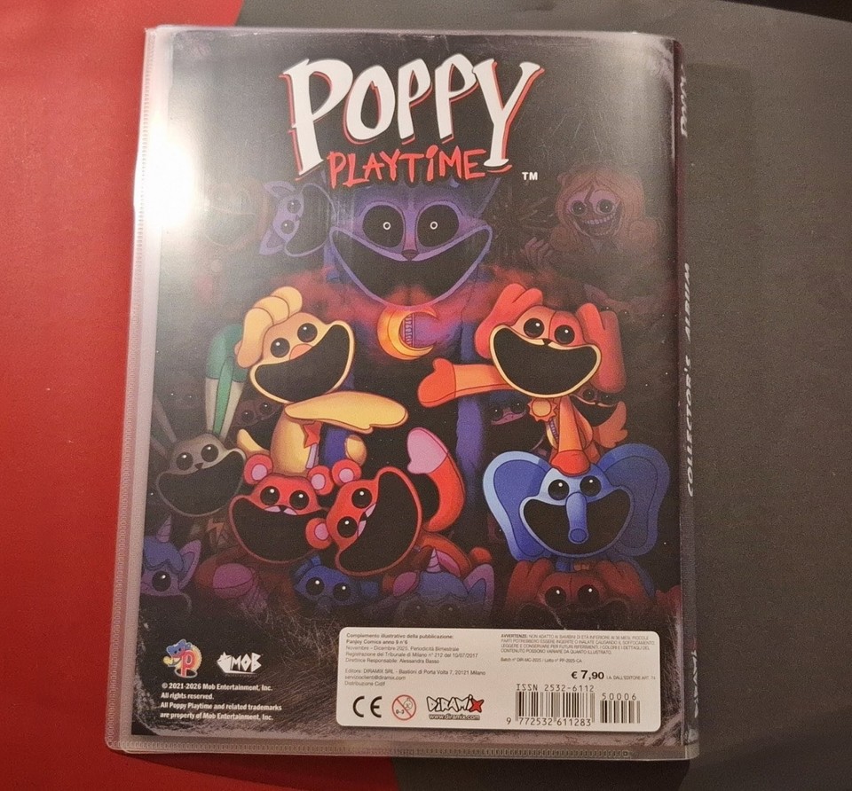 Poppy Playtime - Official Card Collection Binder (DIRAMIX) [Album VUOTO ...