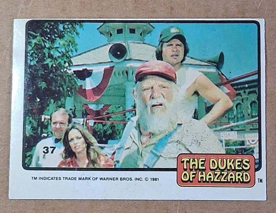 The Dukes of Hazzard 1981 Topps Trading Cards (lot of 5) General Lee ...