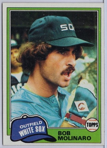 1981 Topps #466 Bob Molinaro in EXMT Condition White Sox | eBay
