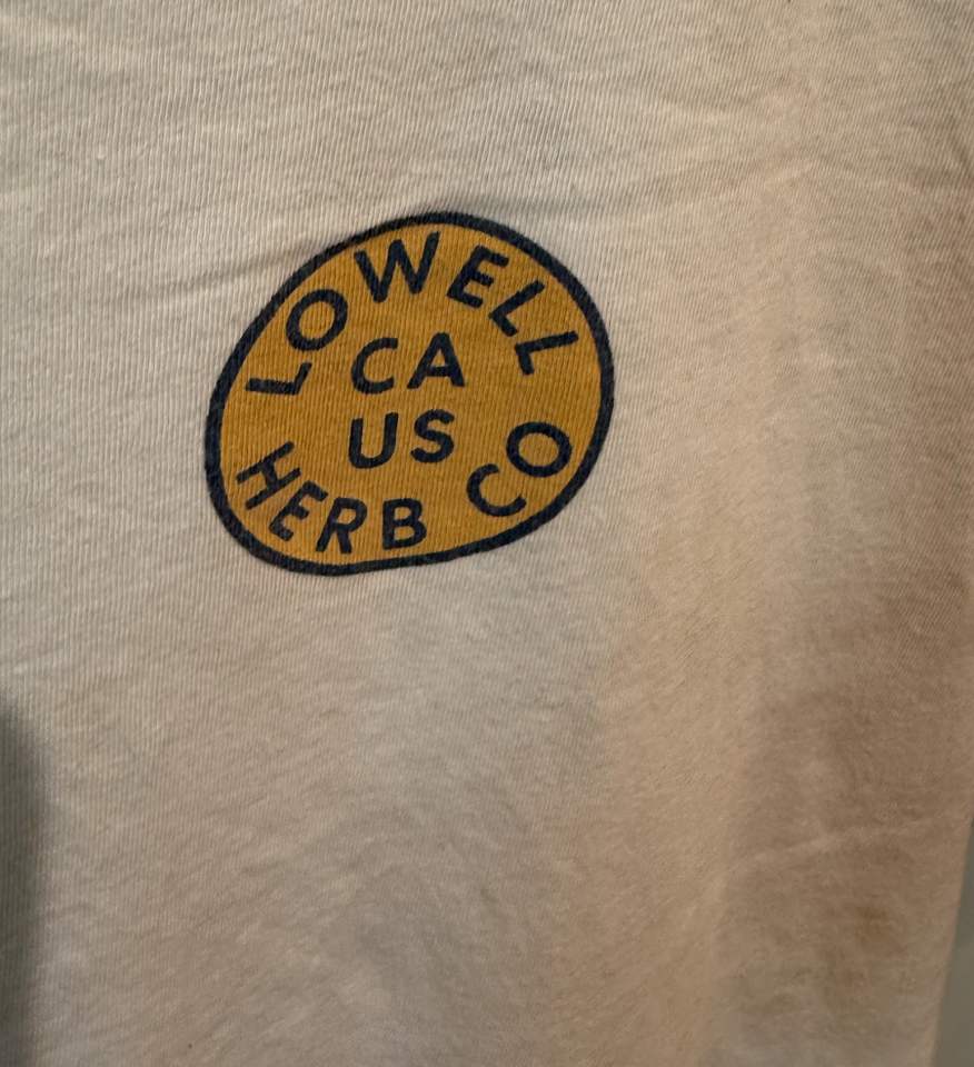 Lowell Farms Authentic Merch Mens T Shirt Size XL White RARE Lowell ...