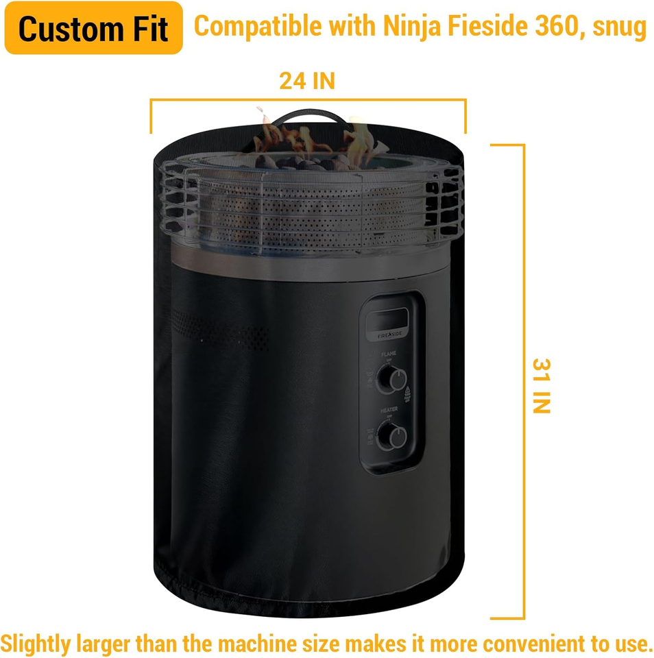 Fire Pit Cover For Ninja Fireside 360,Ninja Outdoor Fire Pit Cover 600d ...