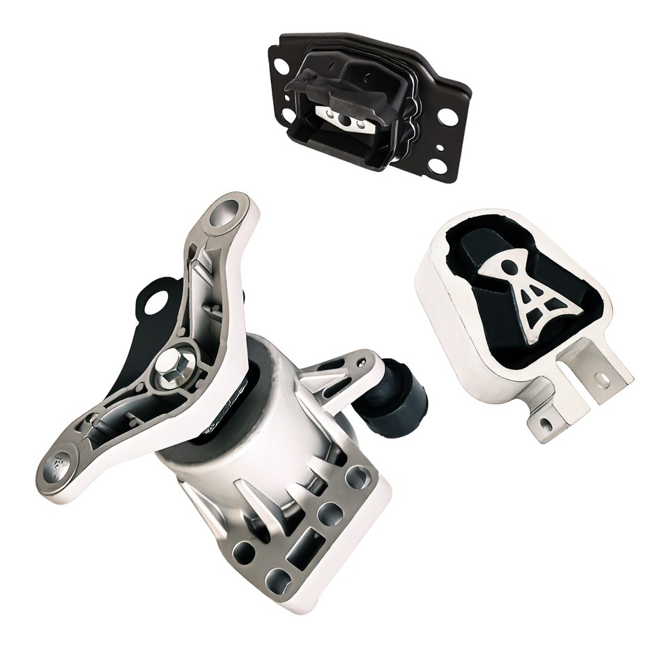 3PCS Front Engine Mounts For 2013-2020 Ford Fusion/ 13-16 Lincoln MKZ ...