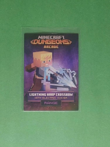 Minecraft Dungeons Arcade Card Series 2 | eBay