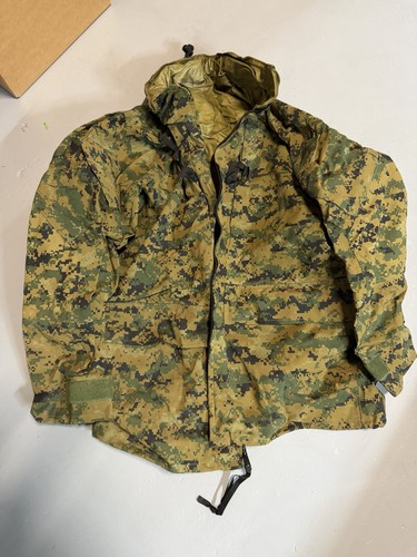 USMC Woodland MARPAT Parka Jacket – Gore-Tex – Large Regular - No ...