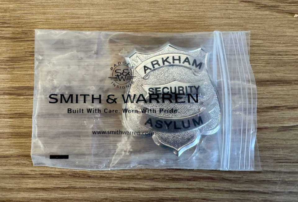 Suicide Squad (2016) – Arkham Asylum Security Badge – Screen Used Movie ...