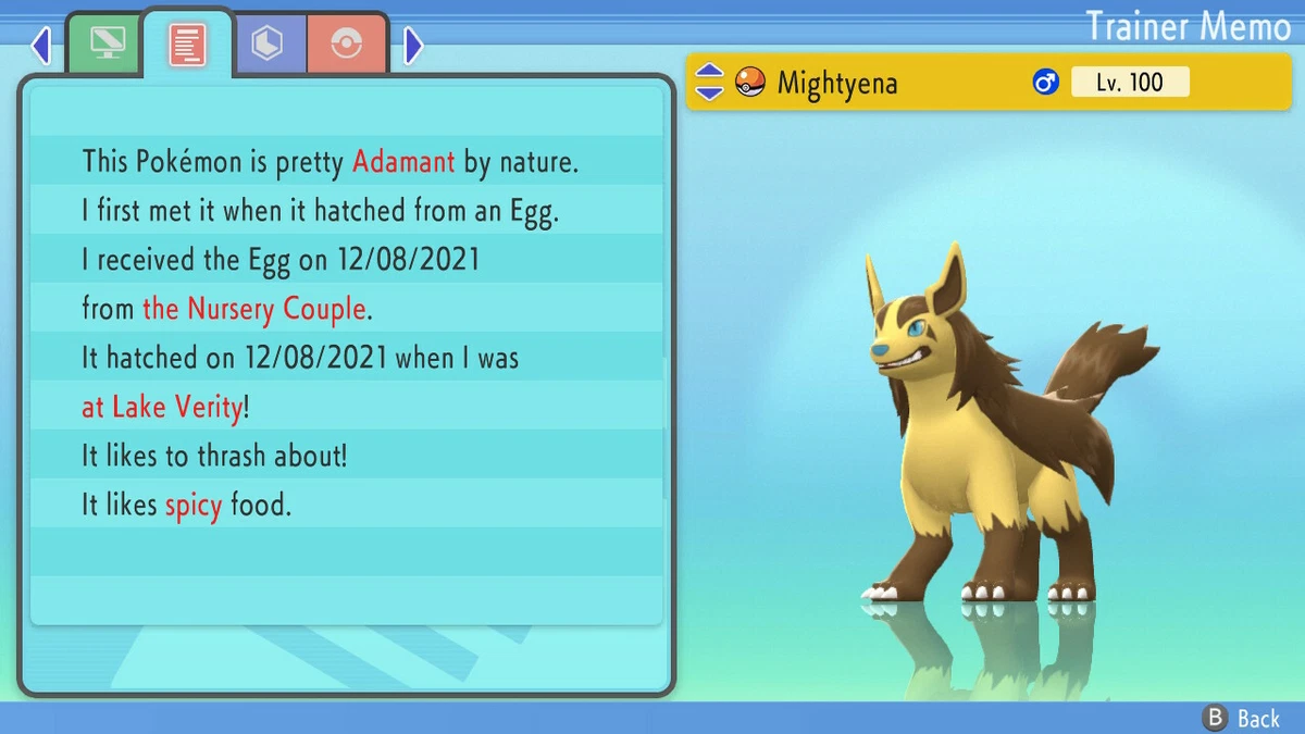 Shiny Mightyena Pokemon X