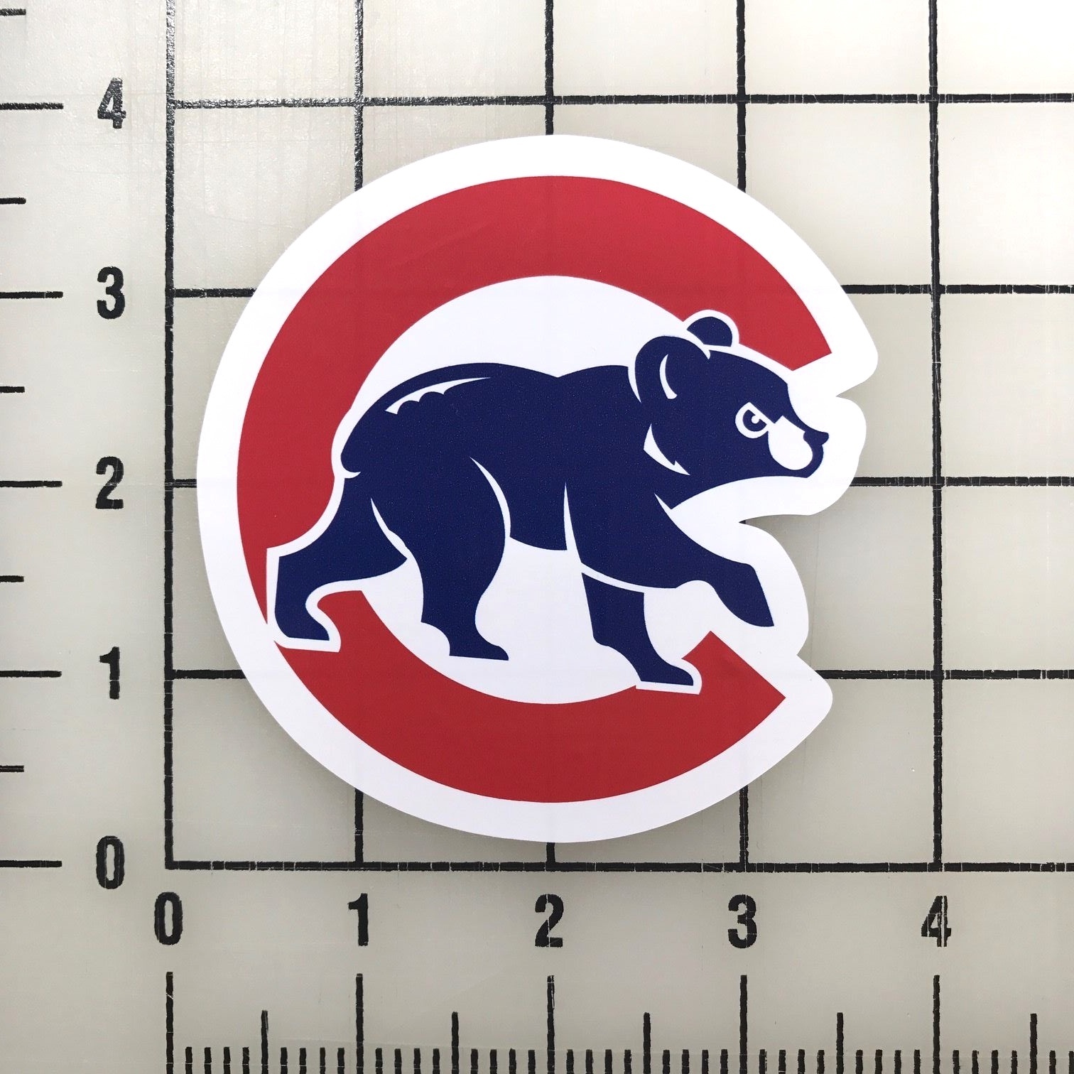 Chicago Cubs 3.5" Wide VInyl Decal Sticker - BOGO | eBay