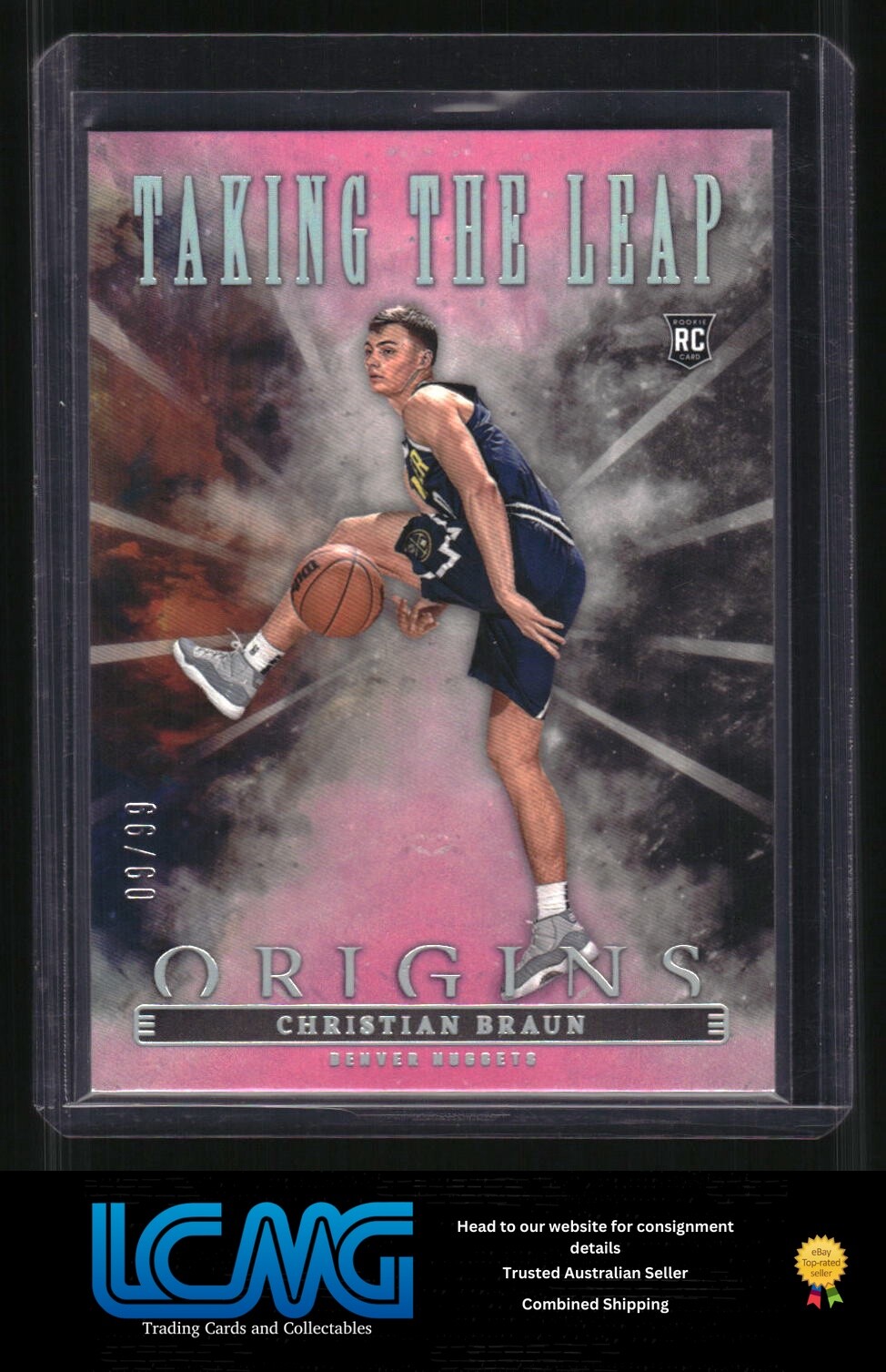 Christian Braun 2022 Origins #20 Taking the Leap - Pink /99 Price Guide ...