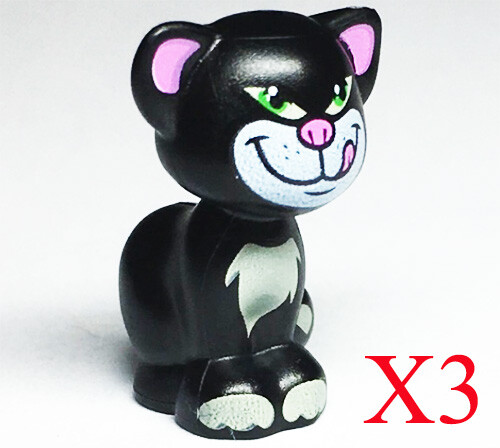 Lego Lucifer Cat 41159 Sitting with Dark Pink Ears Friends Minifigure ...