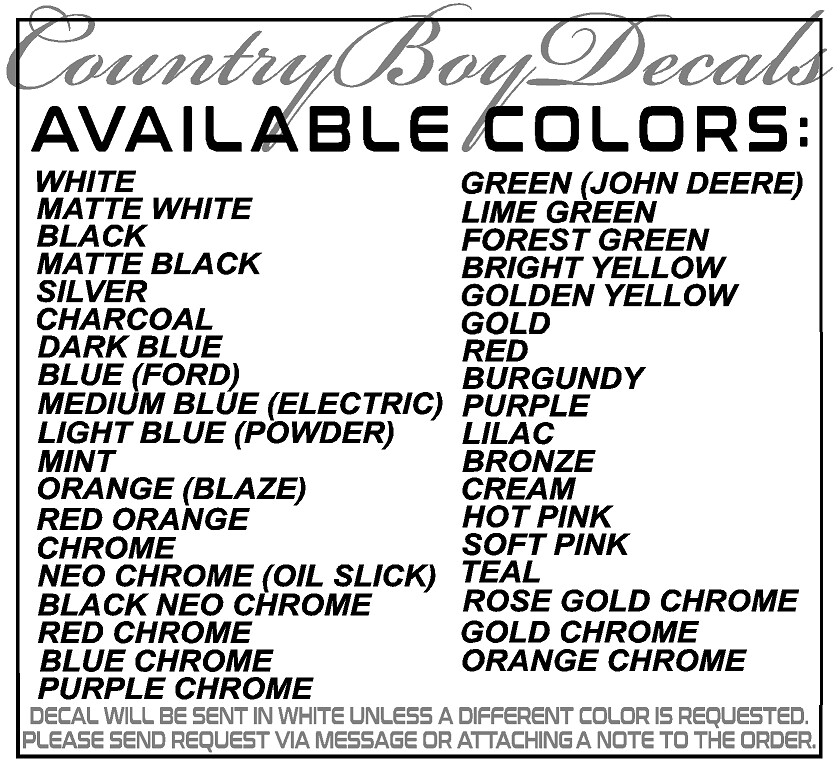 HOLLER BOY 42" Windshield Vinyl Decal Sticker Diesel Truck Boys Lifted ...