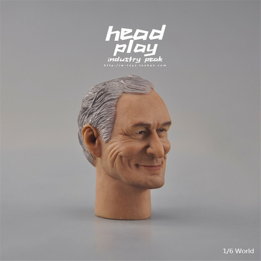1/6 Hugh Hefner Head Sculpt Carved Model For 12in Male TBL PH Action ...