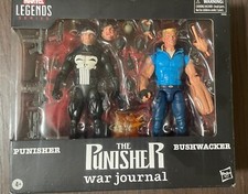 Marvel Legends Exclusives Punisher and Bushwacker