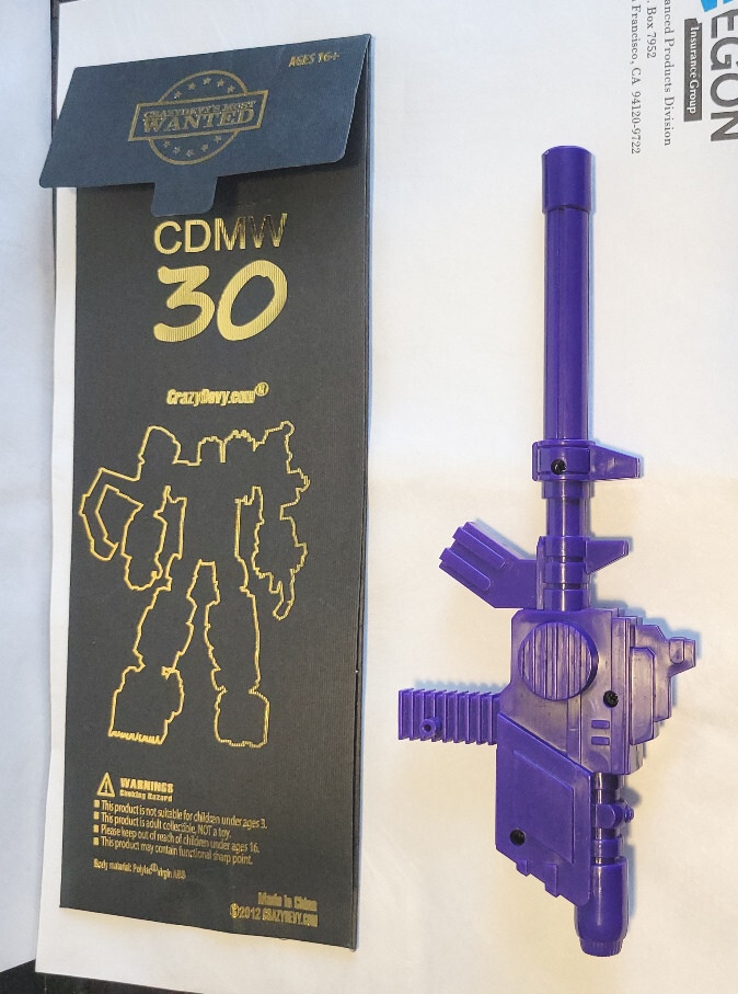 Crazy Devy Construction Brigade Power Parts CDMW-30 Giant Rifle f/ TFC Hercules | eBay