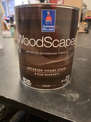 Sherwin Williams WoodScapes Exterior House Stain - Solid 6403-33522 ...