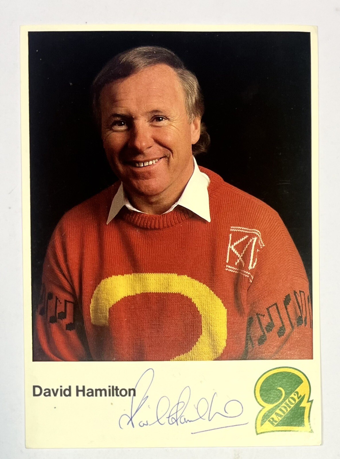 DJ David Hamilton - Signed Autograph Promo Postcard | eBay UK
